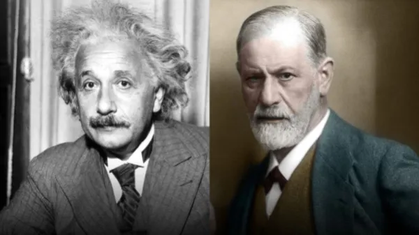 Cuando Albert Einstein y Sigmund Freud intercambiaron correspondencia ...